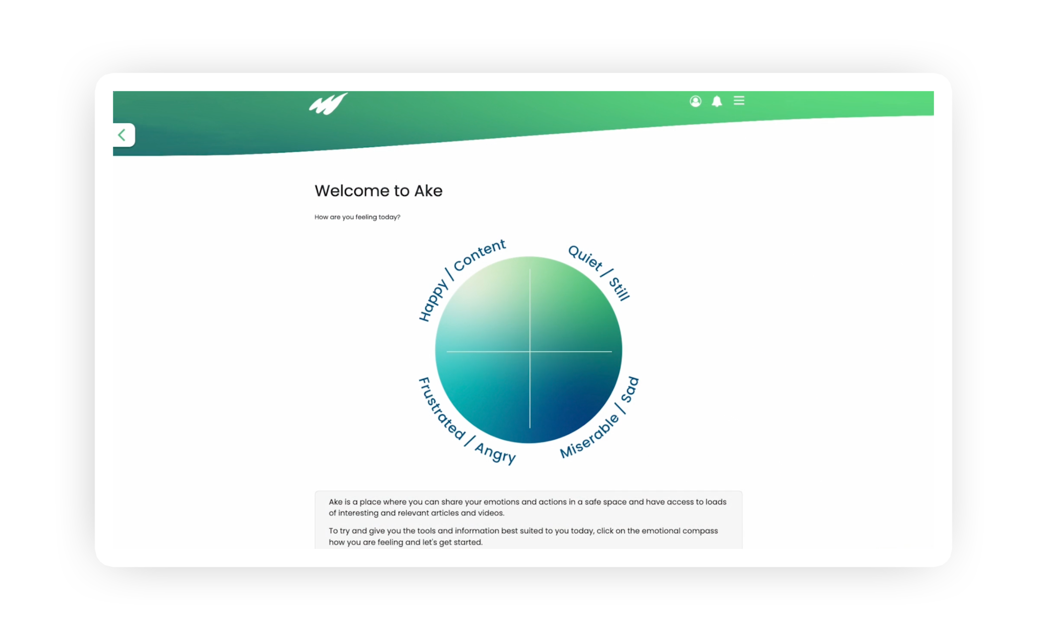 Ake App | Awareness - Accountability - Change